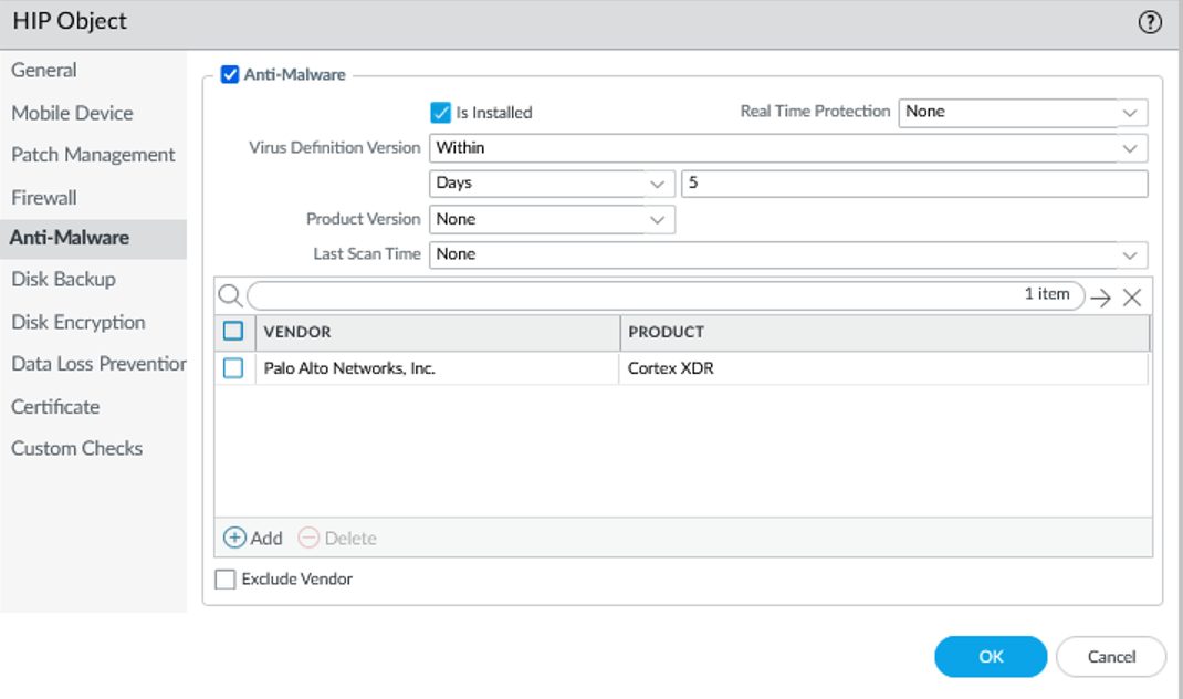 Configure HIP-Based Policy Enforcement