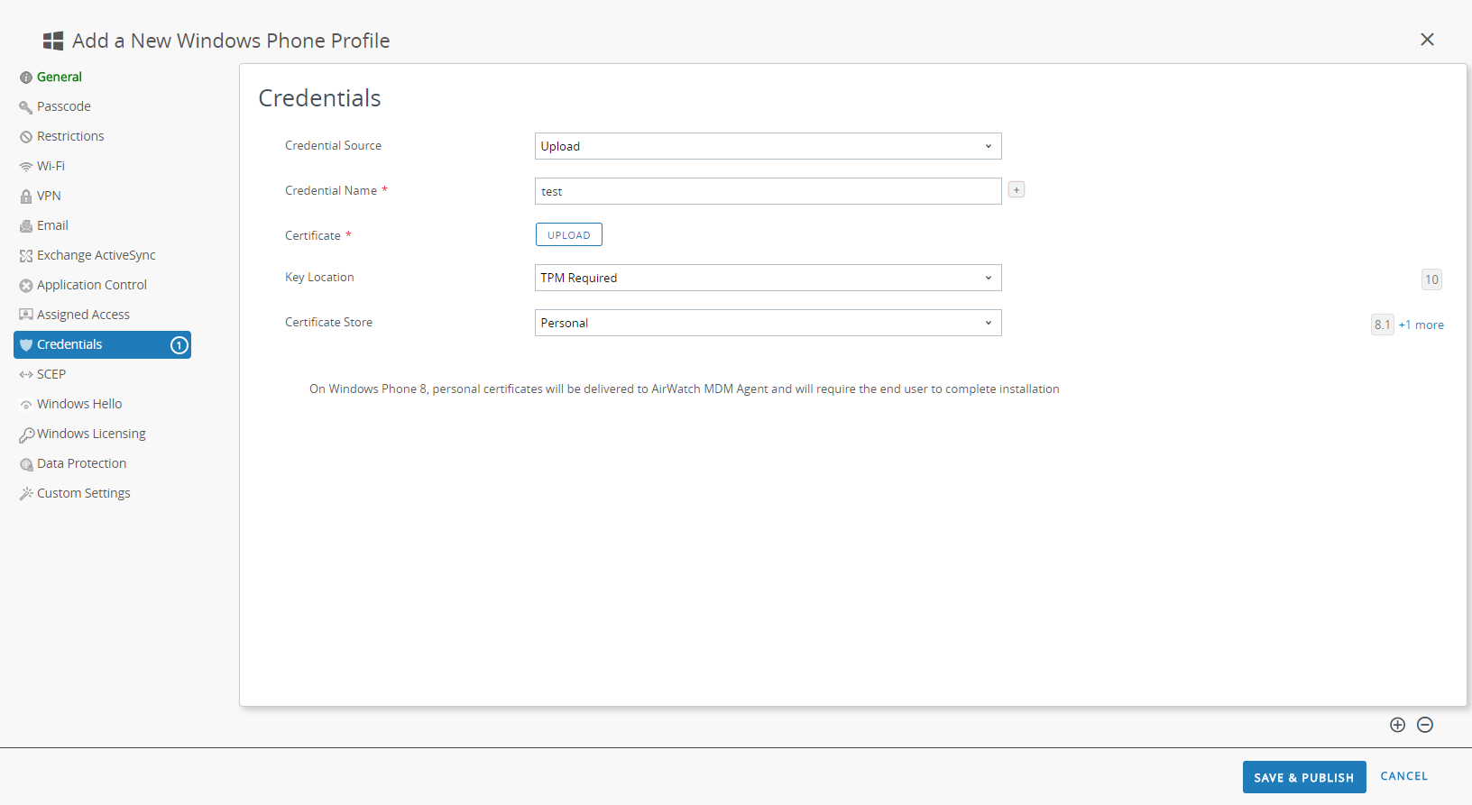 Configure an Always On VPN Configuration for Windows 10 UWP Endpoints ...