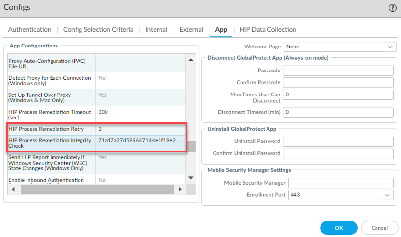 Enhanced HIP Remediation Process