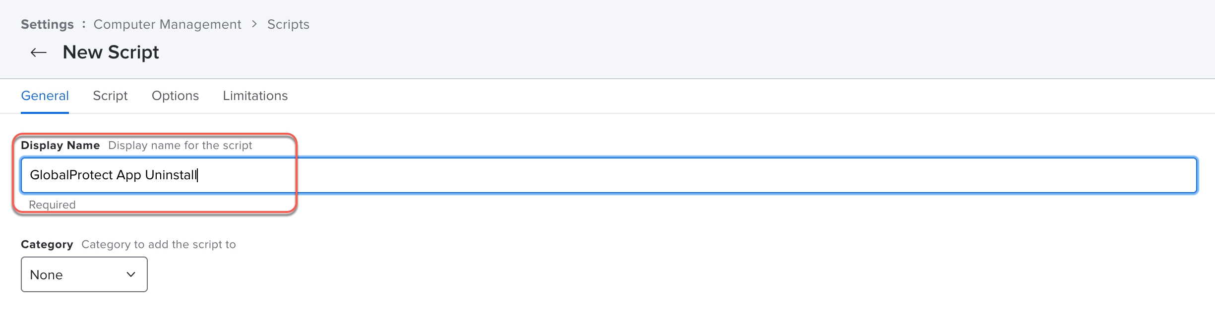 Uninstall the GlobalProtect Mobile App Using Jamf Pro