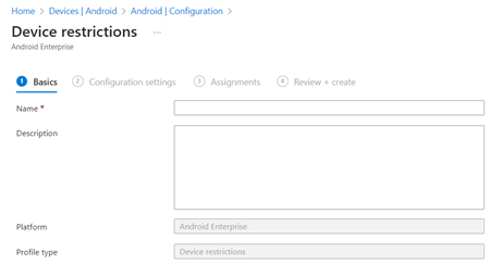 Configure Lockdown Mode for Always On Connect Method on Android Endpoints Using Microsoft Intune