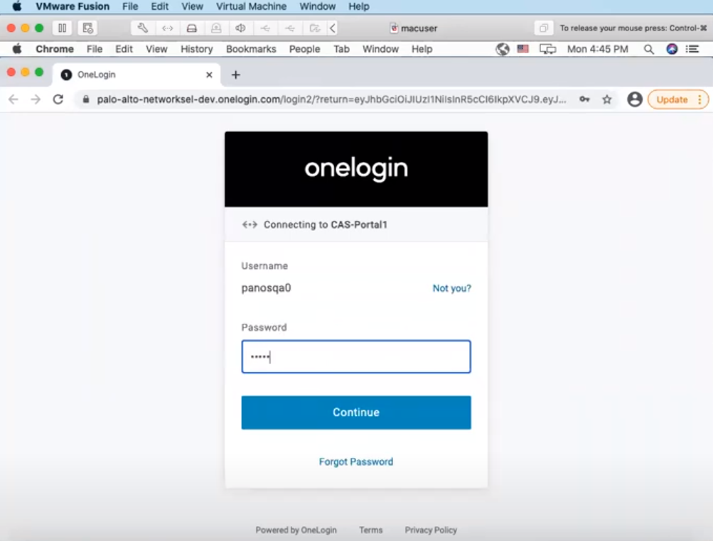 SAML Authentication with Cloud Authentication Service
