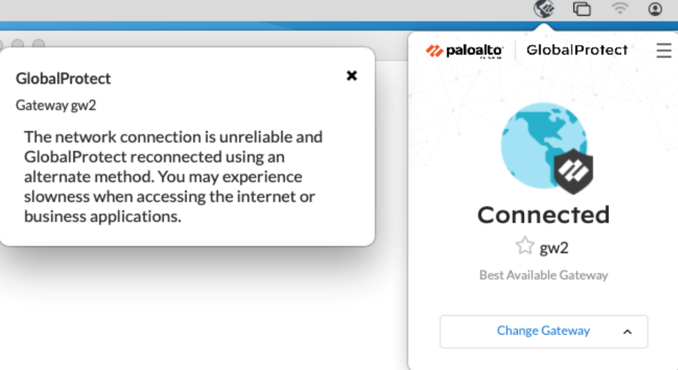 Redesigned GlobalProtect App User Interface for Windows and macOS