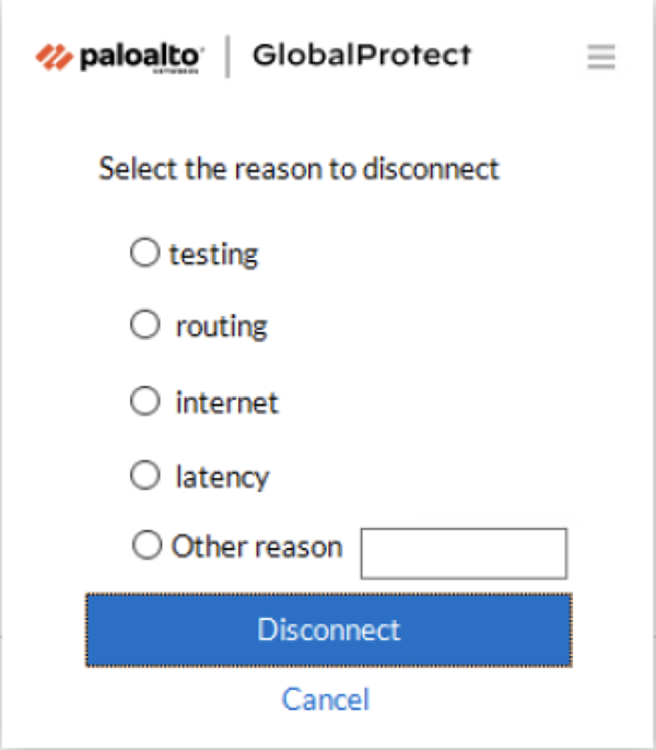 Redesigned GlobalProtect App User Interface for Windows and macOS