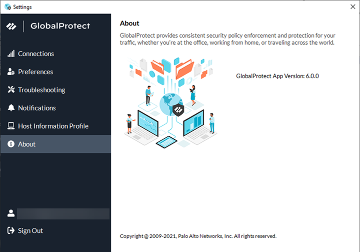 Redesigned GlobalProtect App User Interface for Windows and macOS
