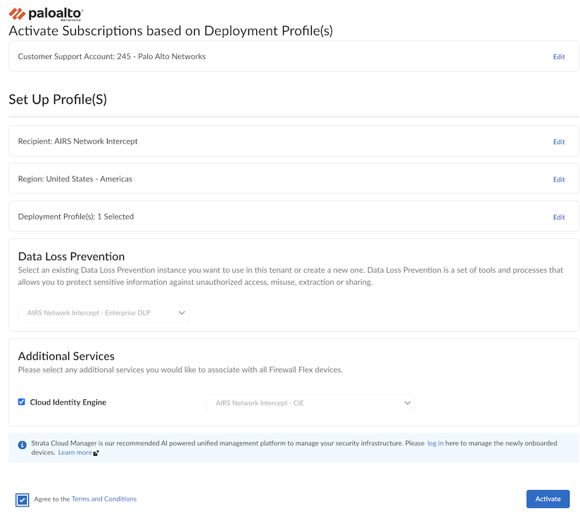 Create And Associate A Deployment Profile For Prisma Airs Ai Runtime
