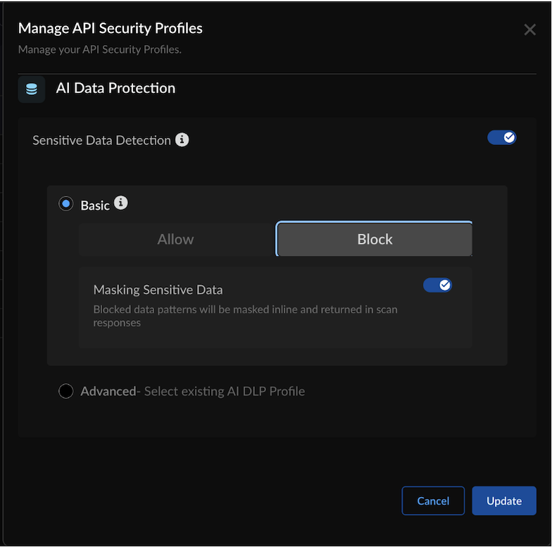 Create and Configure API Security Profile