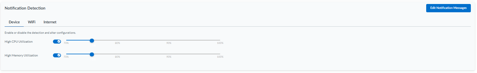 Select the Types of Notifications to Send