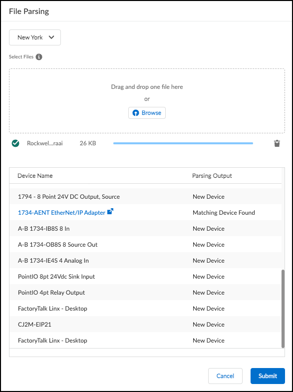 Parse Industrial OT Device Files
