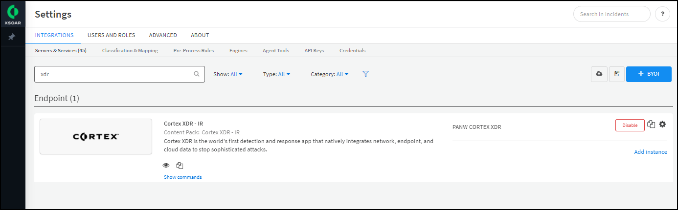 Set Up Iot Security And Xsoar For Xdr Integration