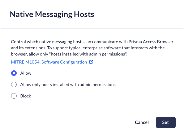 Configure Browser Hardening
