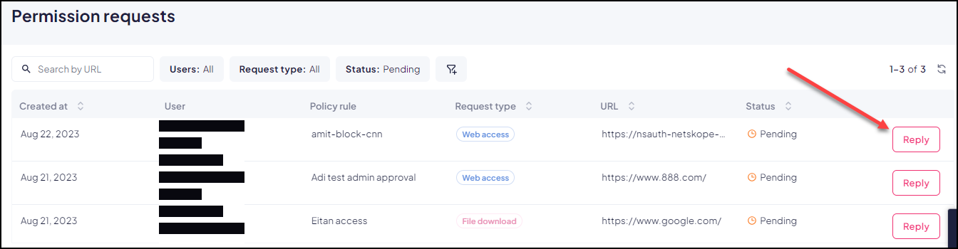 Manage Prisma Access Browser Requests