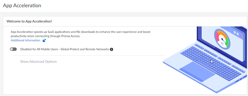 App Acceleration in Prisma Access