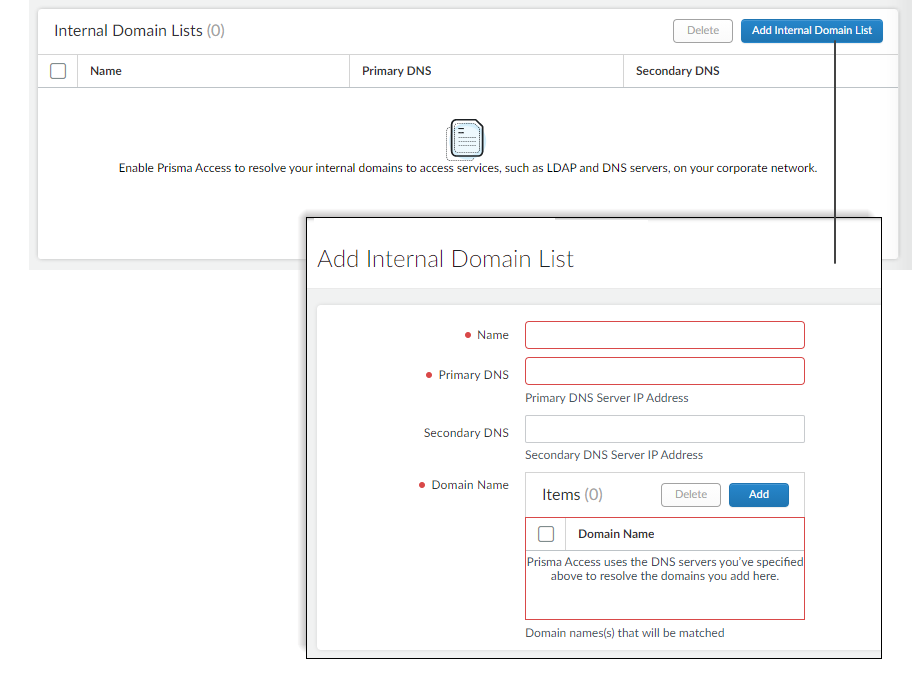DNS for Prisma Access