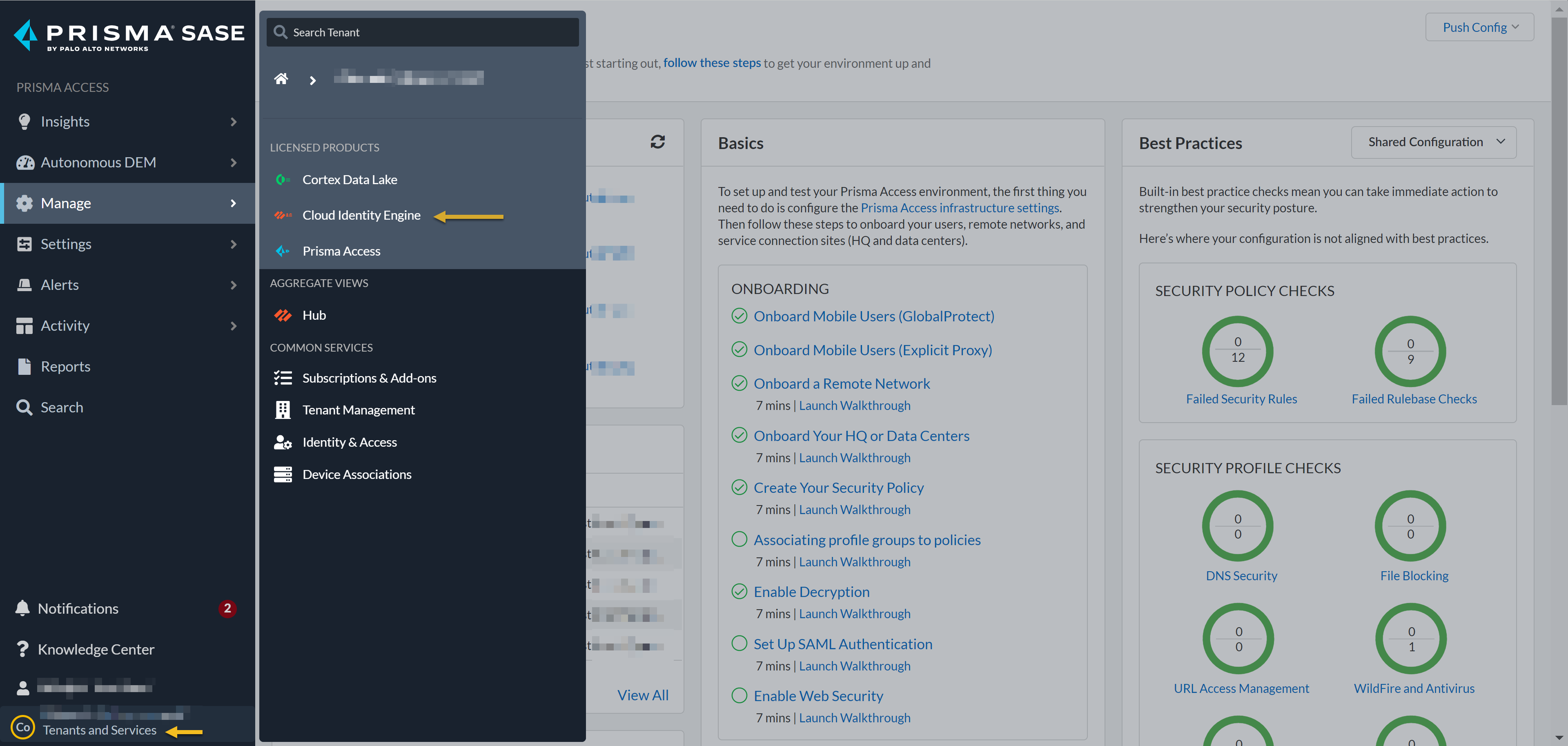 Configure Mobile Users using Cloud Identity Engine (Recommended)