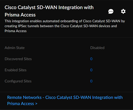 Integrate Prisma Access with Cisco Catalyst SD-WAN