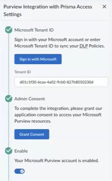 Integrate Prisma Access with Microsoft Purview