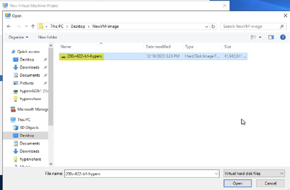 Onboard a ZTNA Connector Using Hyper-V