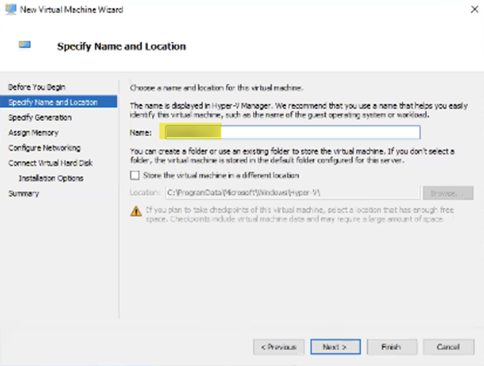 Onboard a ZTNA Connector Using Hyper-V
