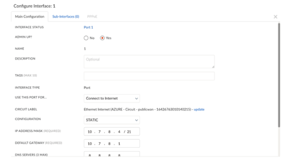 Validate the Azure Virtual WAN Integration CloudBlade