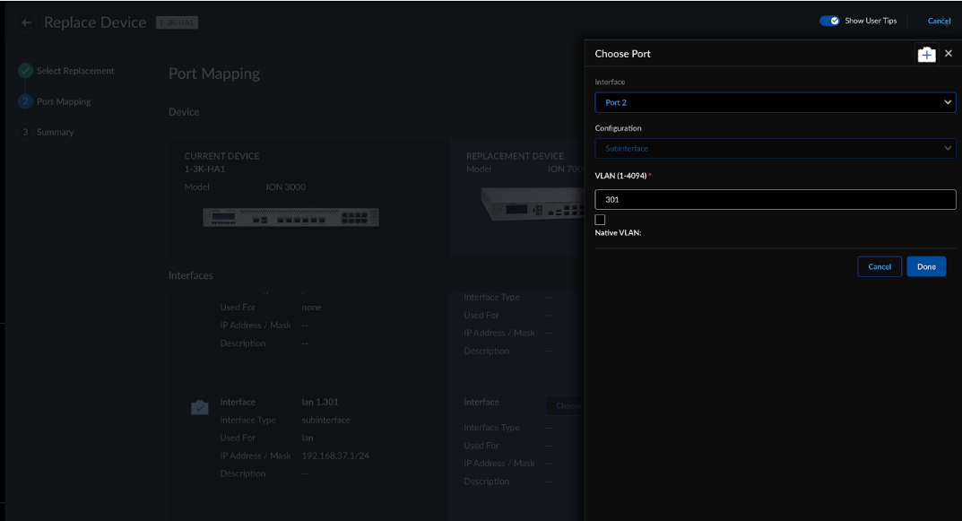 Replace an ION Device in Strata Cloud Manager