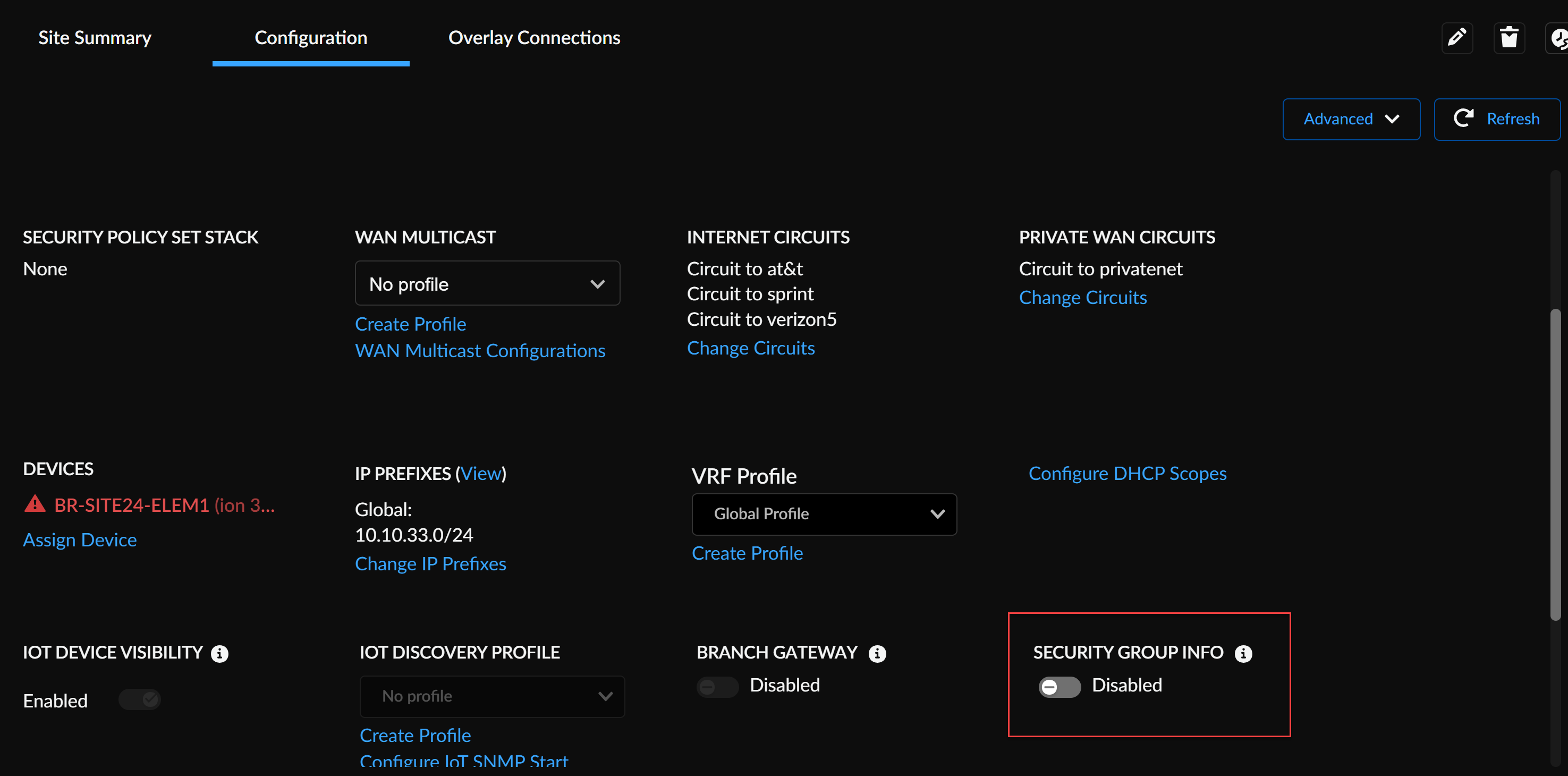 Secure Group Tags (SGT) Propagation