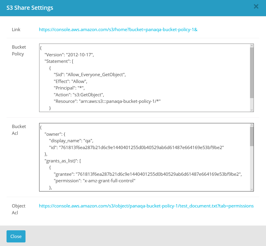 Begin Scanning an Amazon S3 App