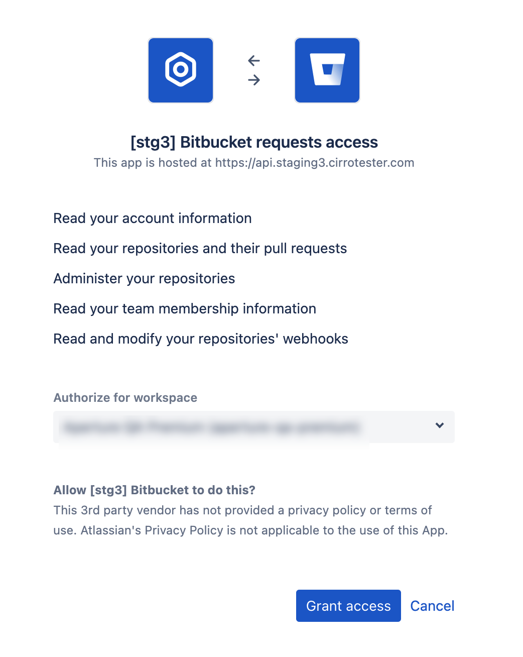 Begin Scanning a Bitbucket App