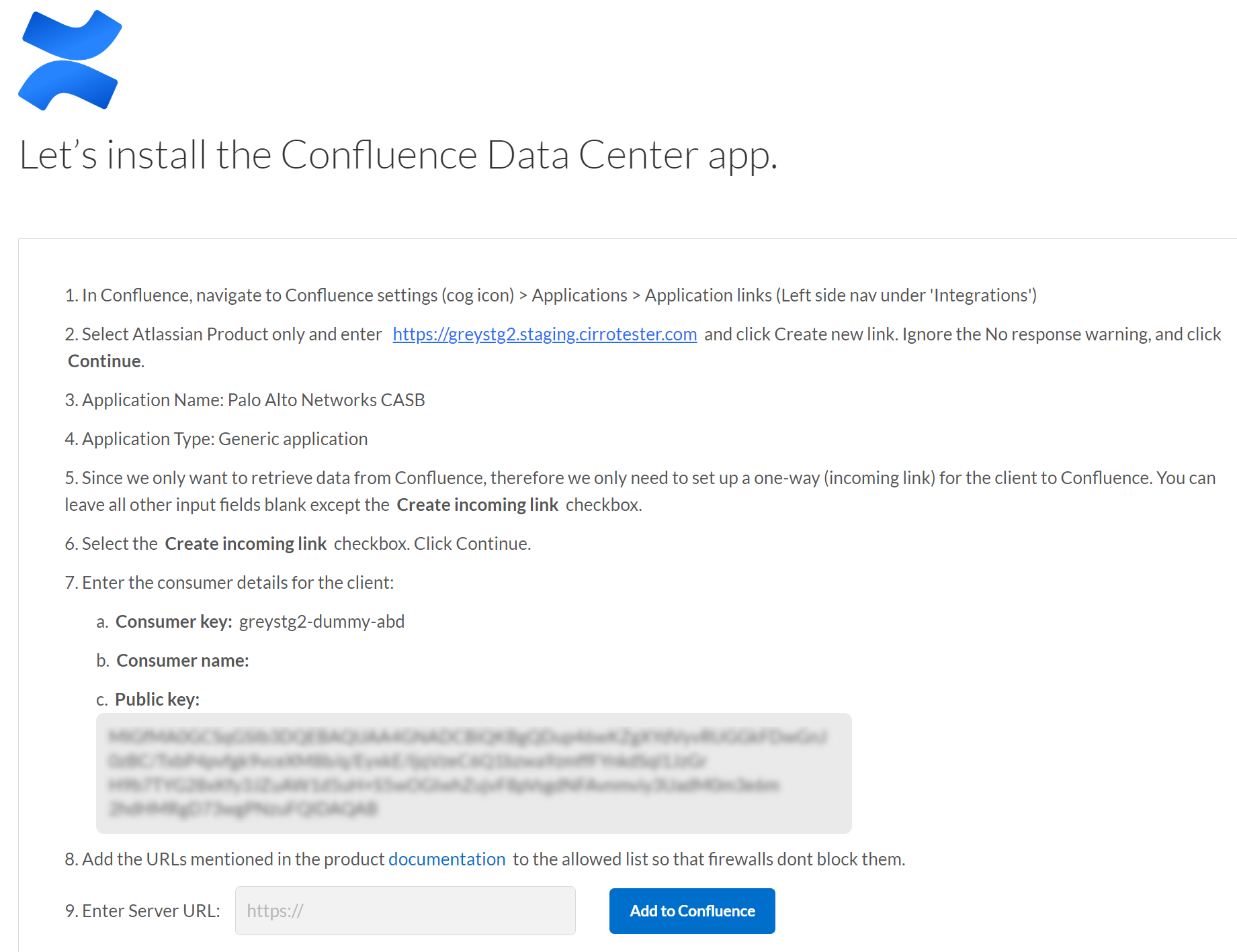 Begin Scanning a Confluence Data Center App