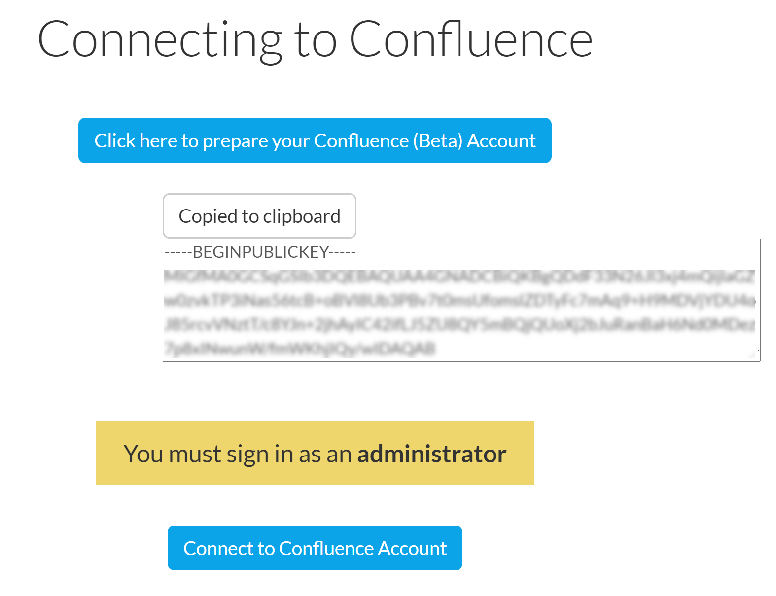 Begin Scanning a Confluence App