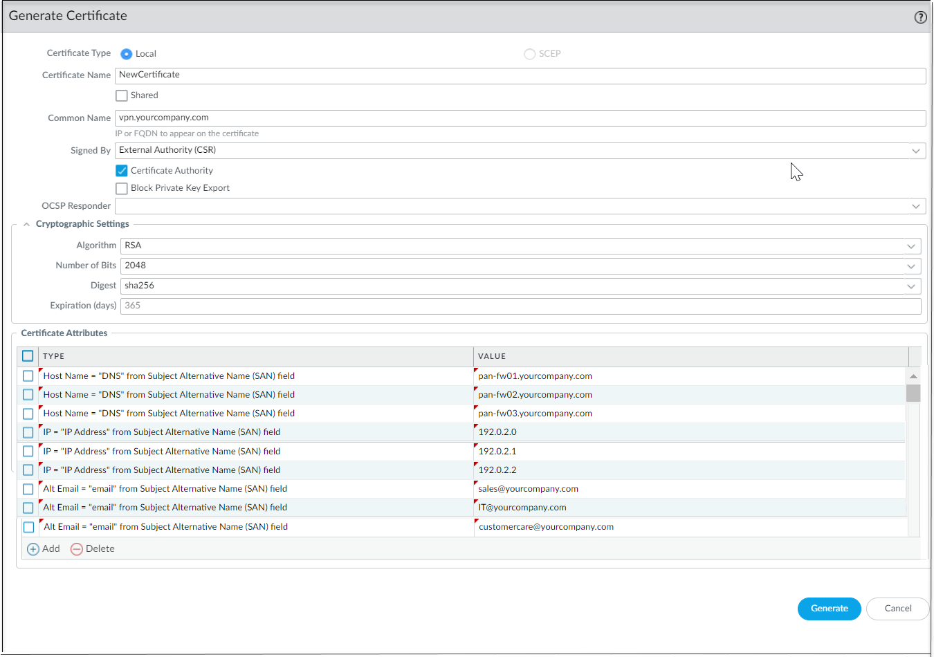 Configure Certificate-based Authentication for Strong Security