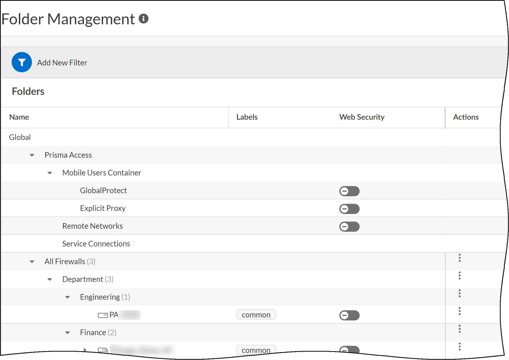 Workflows: Folder Management