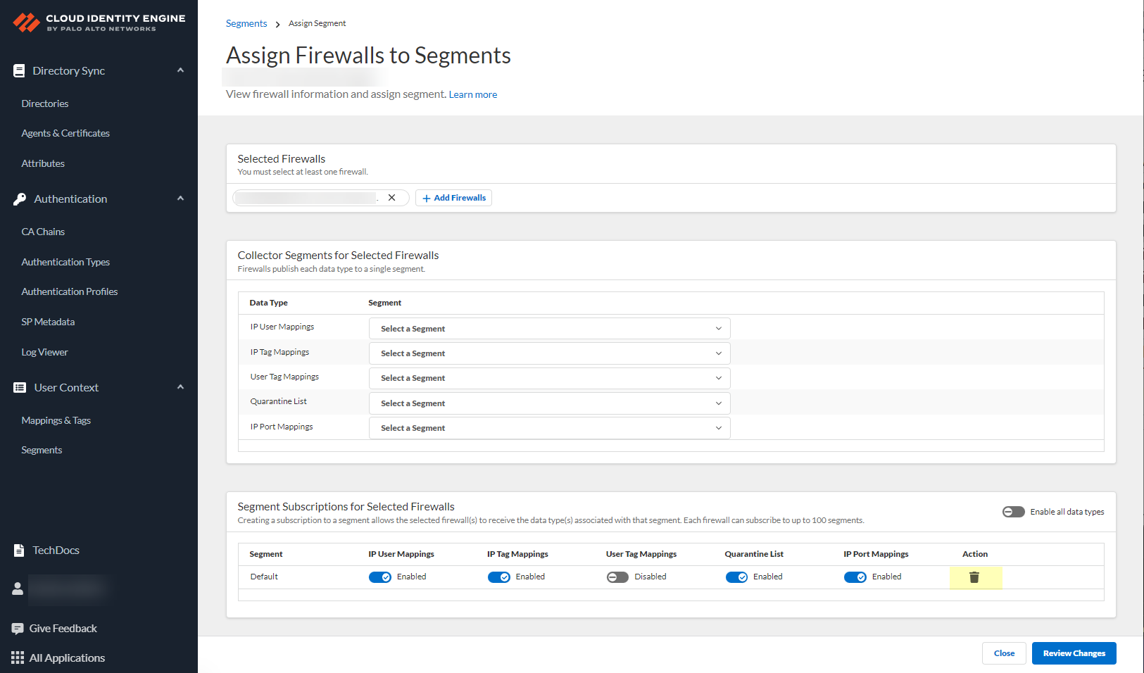 Cloud Identity Engine User Context