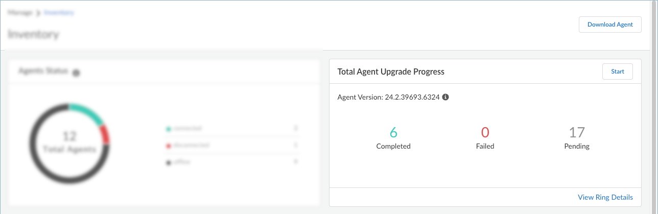 Monitor Staged Upgrades Rollouts of Prisma Access Agents