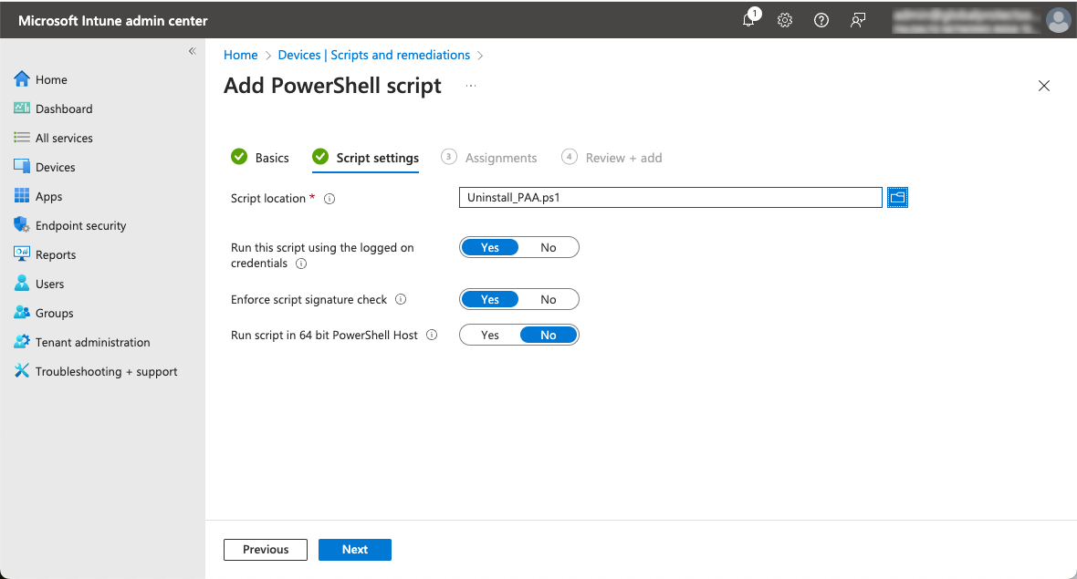 Deploy Prisma Access Agents to Windows Endpoints Using Microsoft Intune